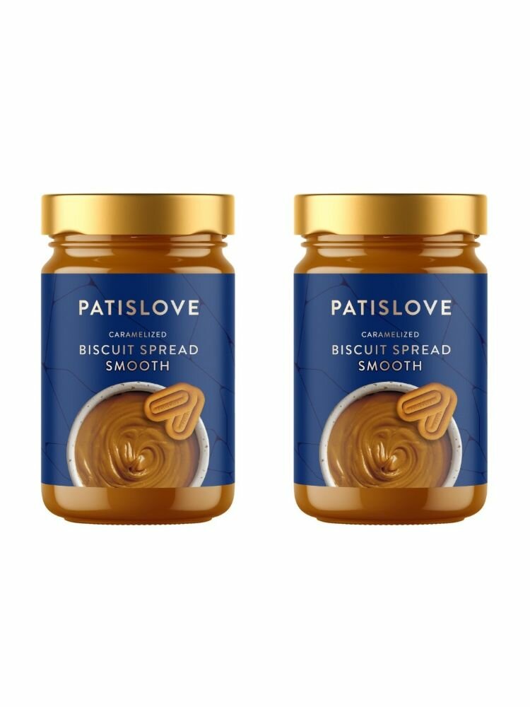 Patislove Паста бисквитная карамелизированная, 380 г, 2 шт