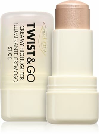 Хайлайтер PuroBIO Cosmetics Twist&Go, оттенок 01 sparkling wine, 5 г