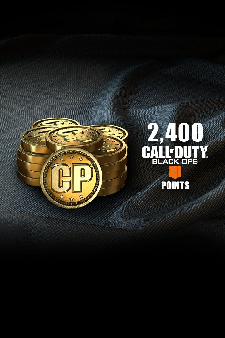 2,400 Call of Duty®: Black Ops 4 Points — дополнение (DLC) — дополнение (DLC) для Xbox / Microsoft Store · Xbox · цифровой ключ · нужна базовая игра