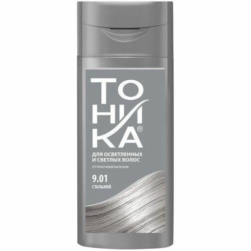 Тоника Оттеночный бальзам для волос 9.01 Стальной 150мл