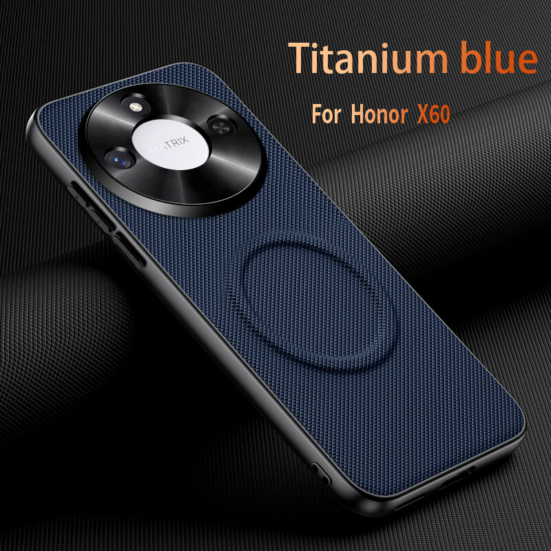 Чехол Для Honor X9C Smart / Хонор Икс9С Смарт / Х9Ц Смарт, soft touch, чехол-кардиомонитор, искусственная кожа, поликарбонат (PC), защита камеры, ударопрочный, усиленные углы, Honor, Honor X9C Smart, blue
