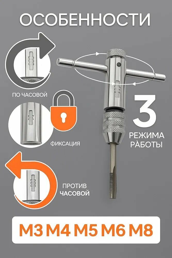 Набор метчиков и плашек — фото 1