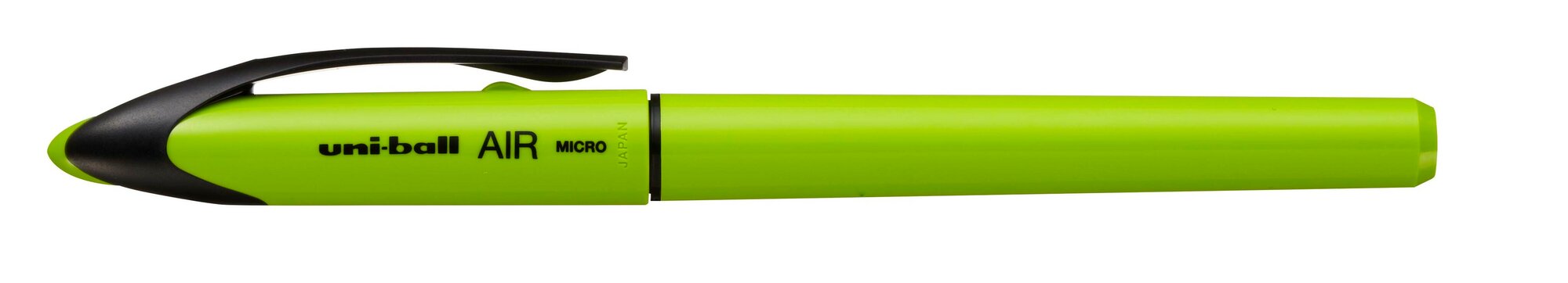 Ручка роллер Uni-Ball AIR UBA-188E корпус лайм (синий)
