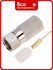 F-разъем PROCONNECT RG-11 с пином 50 шт 05-4007-4, 3 мм цинковый корпус, винтово...