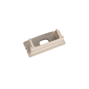 Крышка торцевая для накладного профиля с отверстием VARTON V4-R0-70.0001. KIT-0211