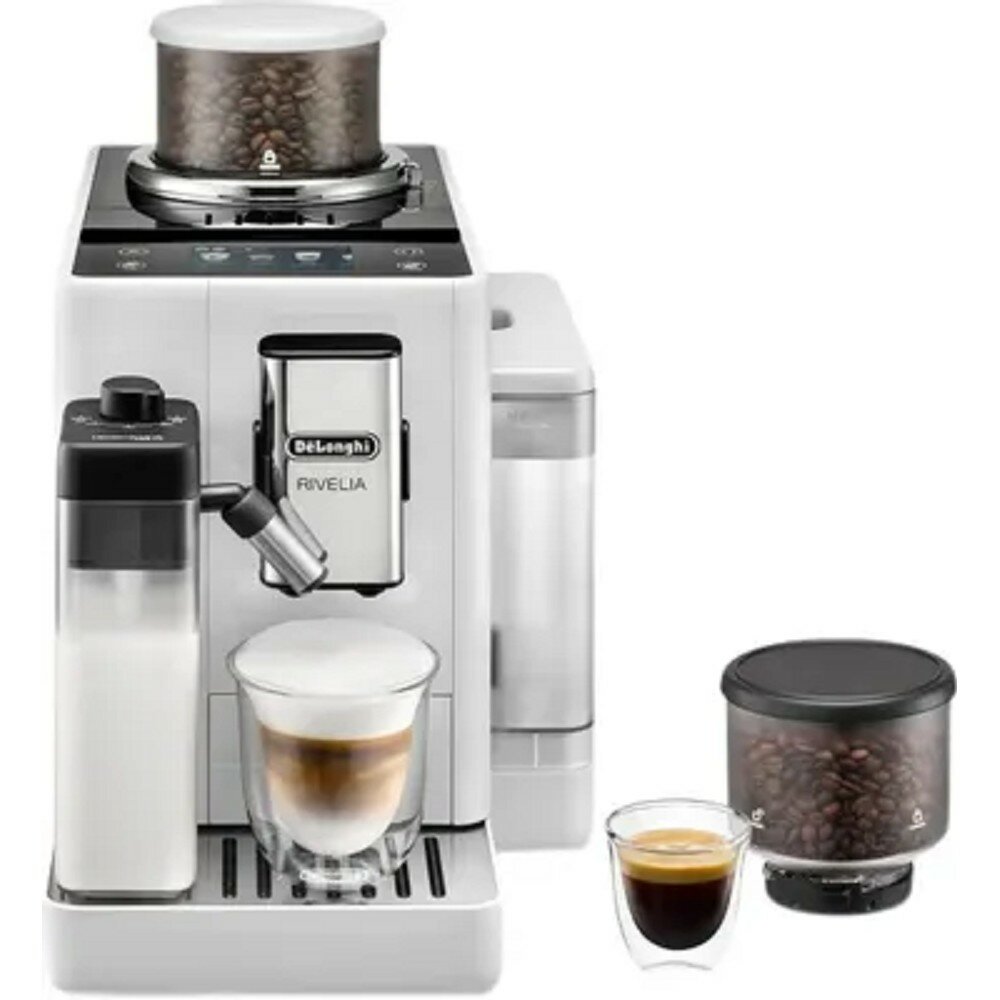 Delonghi Кофемашина EXAM440.55. W, белый