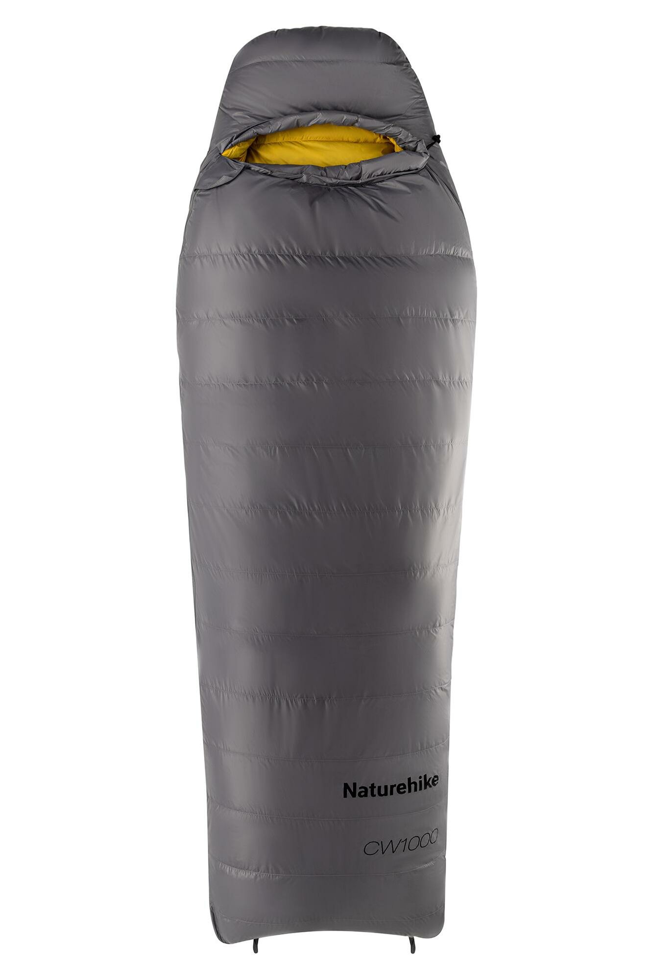 Спальник Naturehike Cicada Wing CW1000 Envelope With Cap Down Sleeping Bag Grey (US: M)