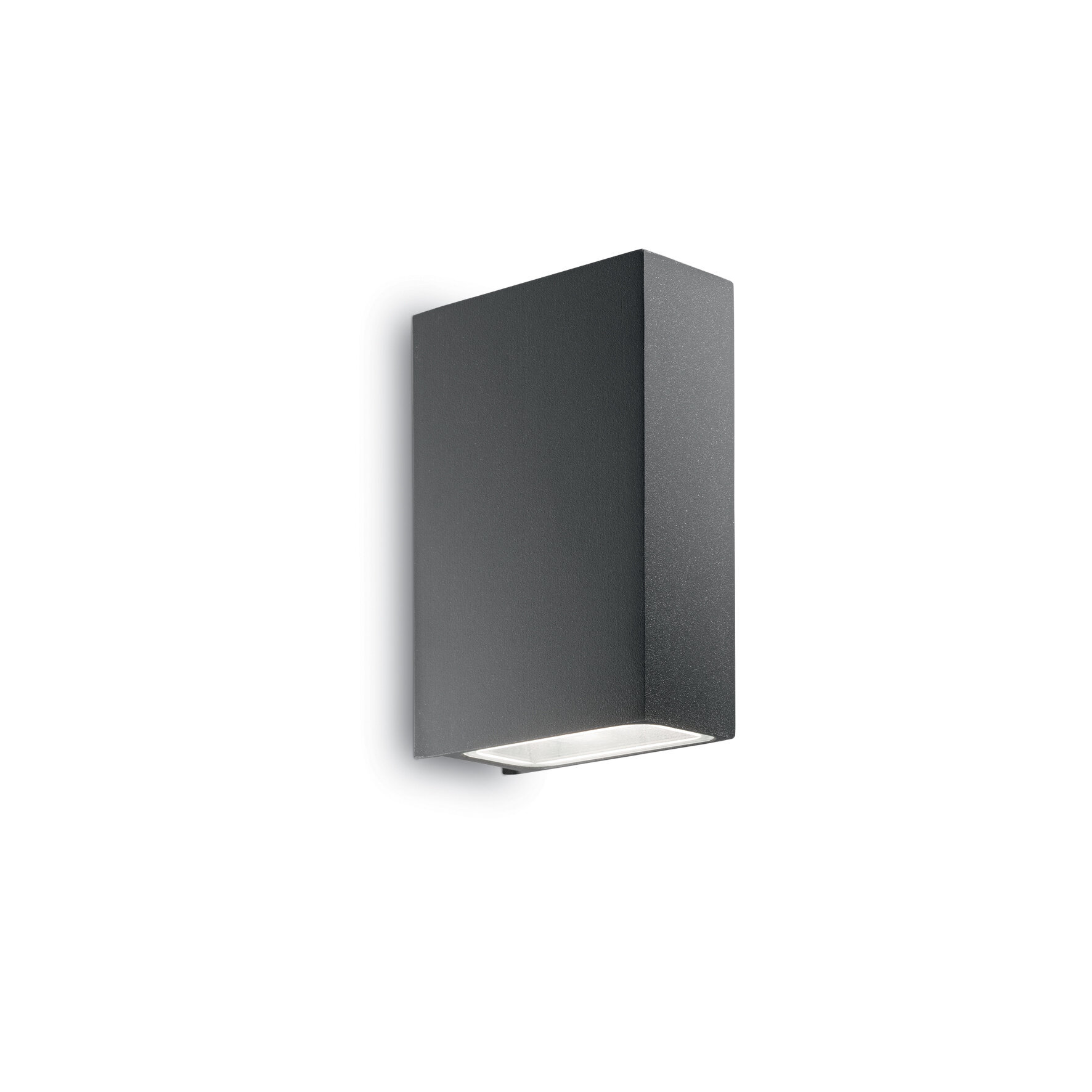 Светильник уличный настенный ideal lux Tetris-2 AP2 макс.2х15Вт IP44 G9 230В Антрацит/Прозрачный Алюминий/Стекло Без лампы 113791.