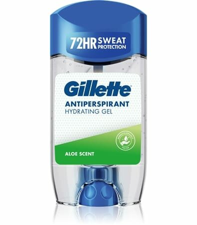 Дезодорант Gillette Antiperspirant Hydrating Gel Aloe Scent, 70 мл