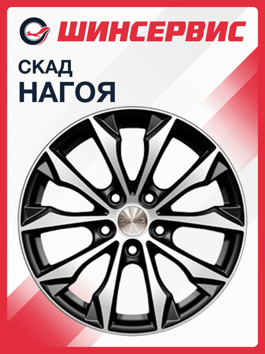 Литой колесный диск Скад Нагоя R16.0x6.0J 4x100.0 ET45.00 ЦО60.10 для автомобиля