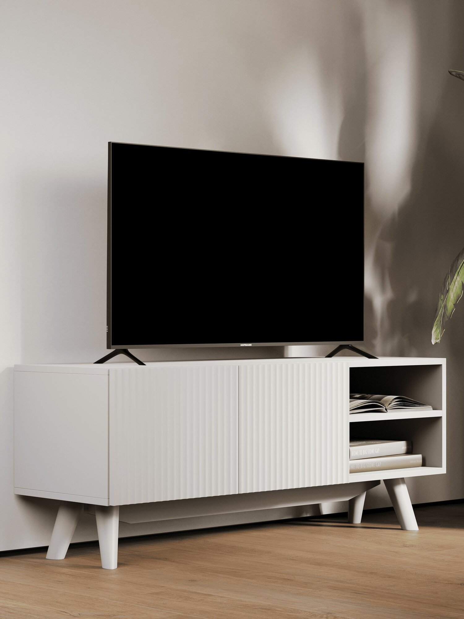 Тумба ТВ "Сканди" 1150 Белый, 115х35х45 см