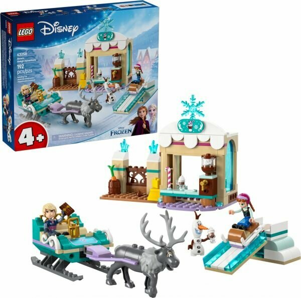 Lego 43256 Disney Веселье Анны на санях