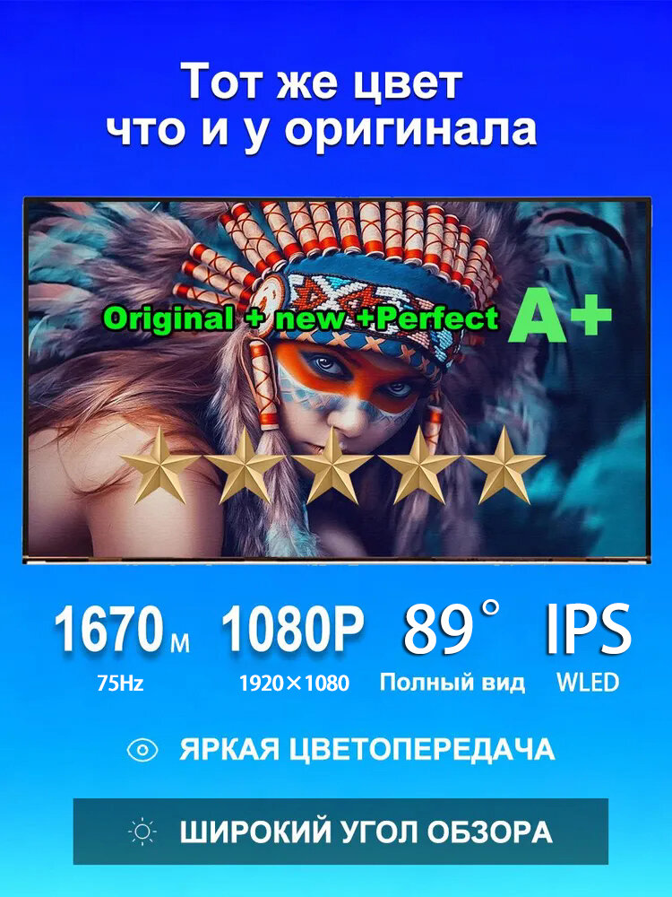 Monitor 21.5 дюймовый новый ЖК-экран T215HVN05.0 разрешение 1920x1080