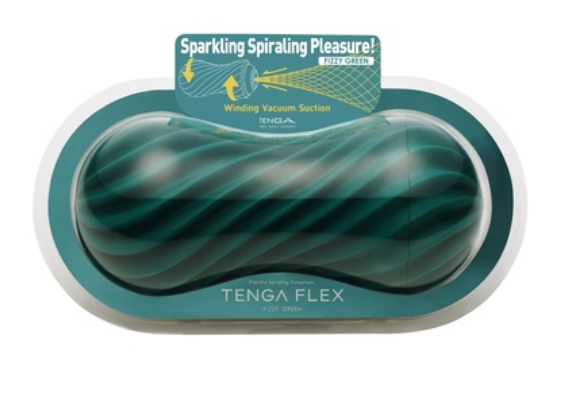 78909 Tenga Flex Fizzy Green. Мастурбатор