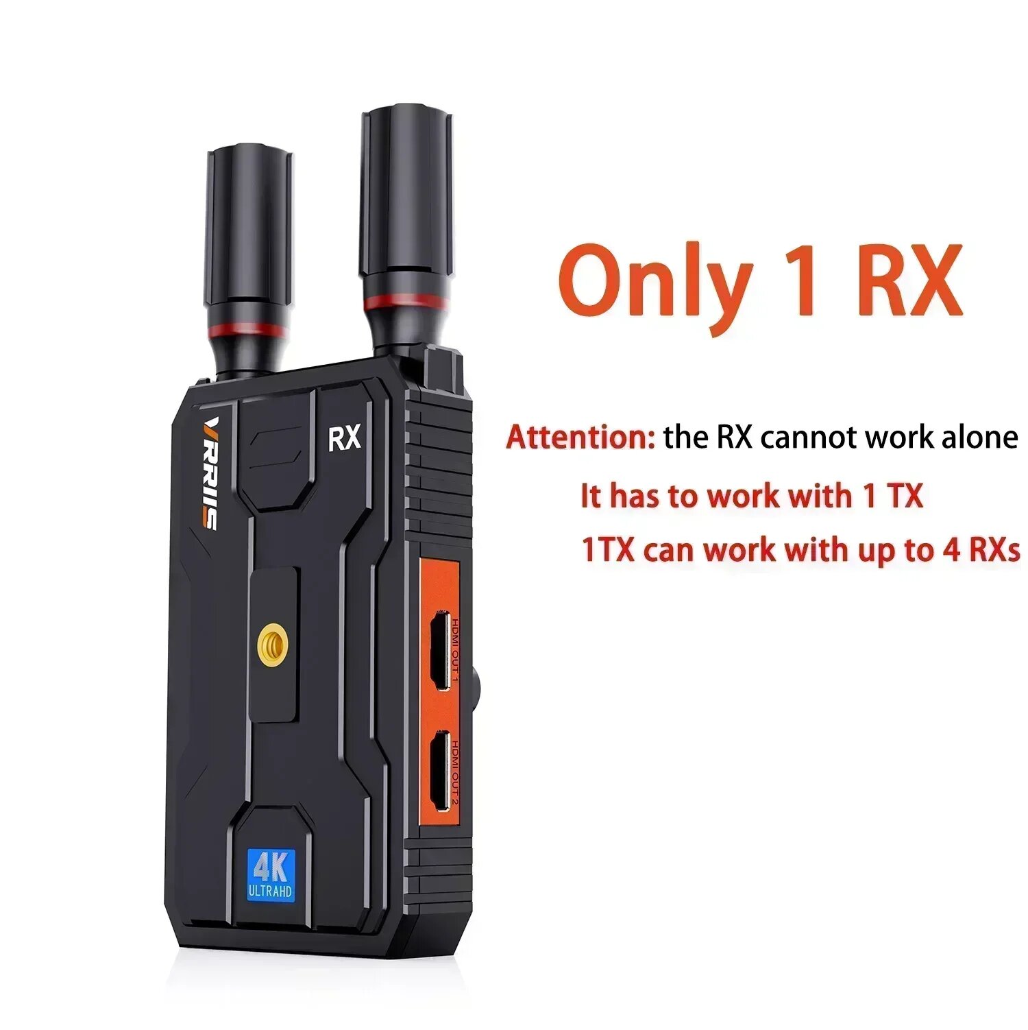 VRRIIS WL097 Pro 4K RX Беспроводная система