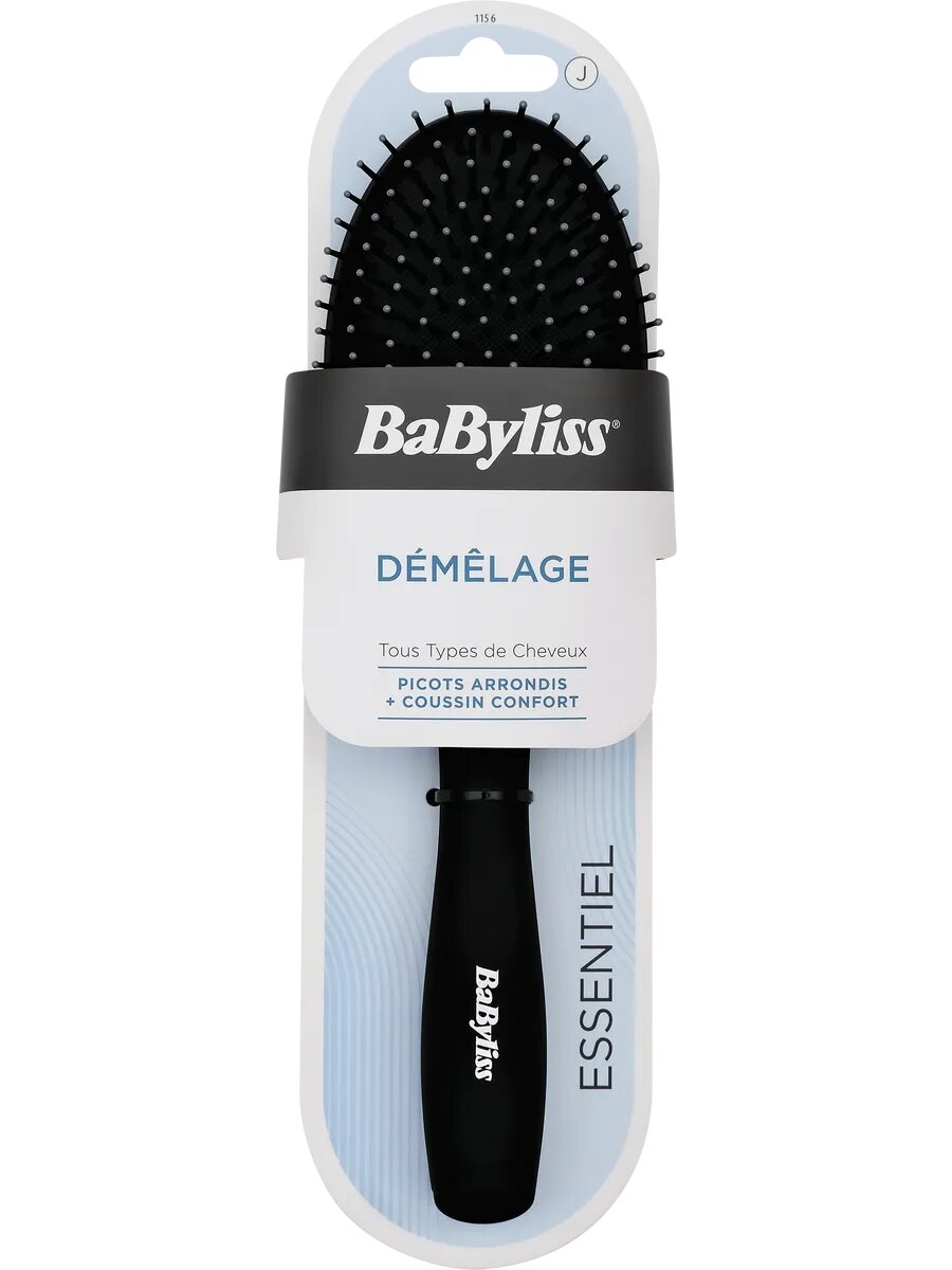 Щетка BABYLISS PARIS классическая с подушечкой, Арт. BS77611