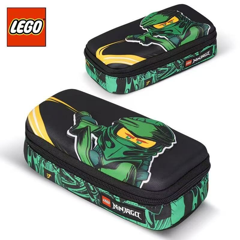Пенал LEGO Stationery Box, Phantom Ninja Kai Student Double-Layer Cartoon Hard Shell Pencil Case, 20027