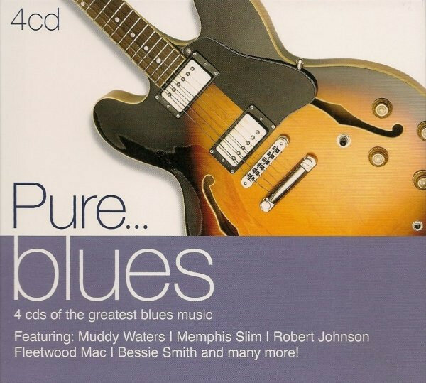 VARIOUS - Pure. Blues, (4CD, Евросоюз, Импортное, Сборник) Компакт Диск