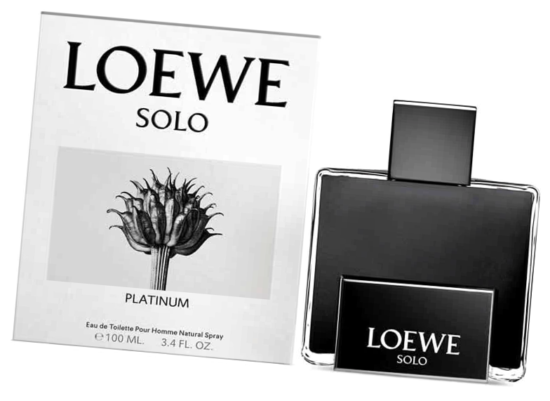 Мужской eau de toilette Loewe Solo Loewe Platinum 100 мл / Лоеве Соло Платинум