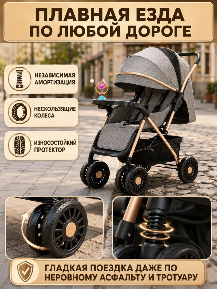 Коляска прогулочная — фото 1