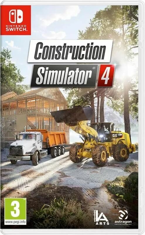 Construction Simulator 4 (русские субтитры) Nintendo Switch