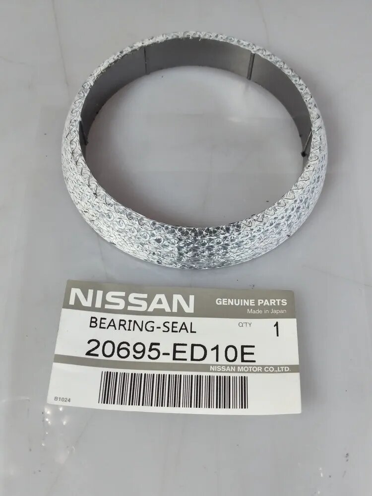 Прокладка глушителя Nissan 20695ED10E NV200 LIVINA SYLPHY MARCH VERSA SEDAN JUKE SERENA TEANA GRAND LIVINA SENTRA MICRA AD AD EXPERT WINGROAD TIIDA CUBE ESQ NOTE / 1шт