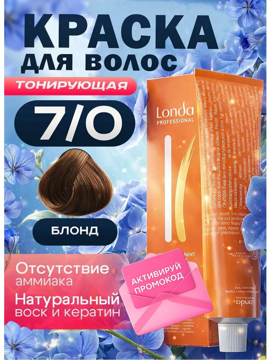 Тонирующая краска для волос профессиональная без аммиака