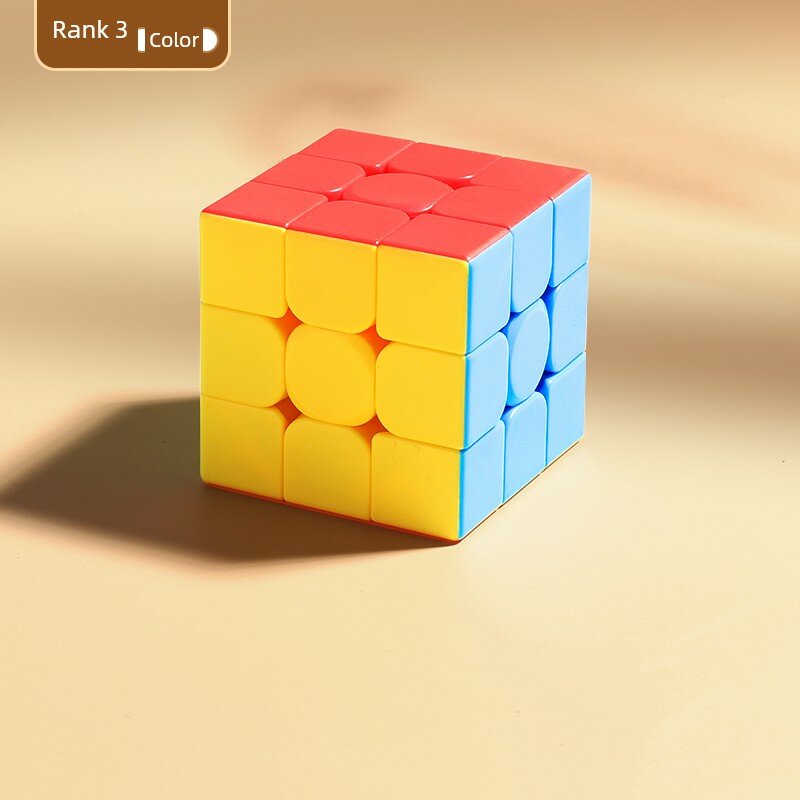Цветной набор кубика Рубика 3x3, скоростной куб для энтузиастов кубика Рубика