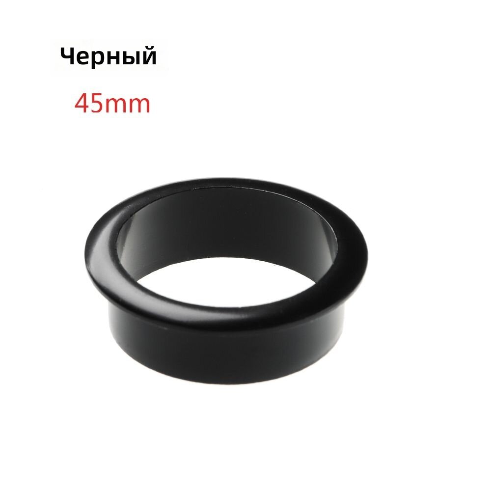 Заглушка для кабельного отверстия в столе, черная, 4.5 см