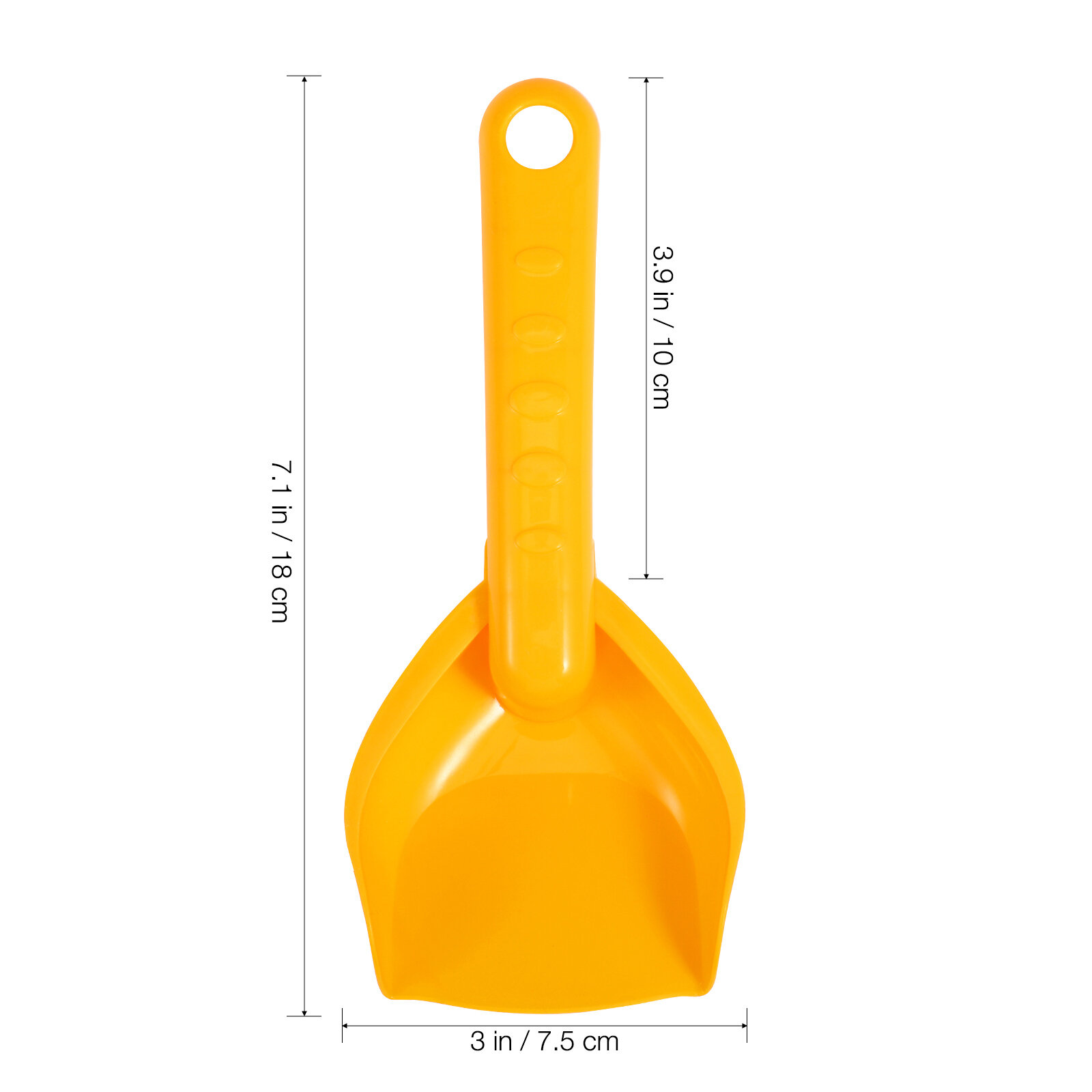 10 Шт Лопатки Для Песка Жёлтый Цвет Размер 18.00X7.50X3.50Cm Игрушки Для Пляжа Лето