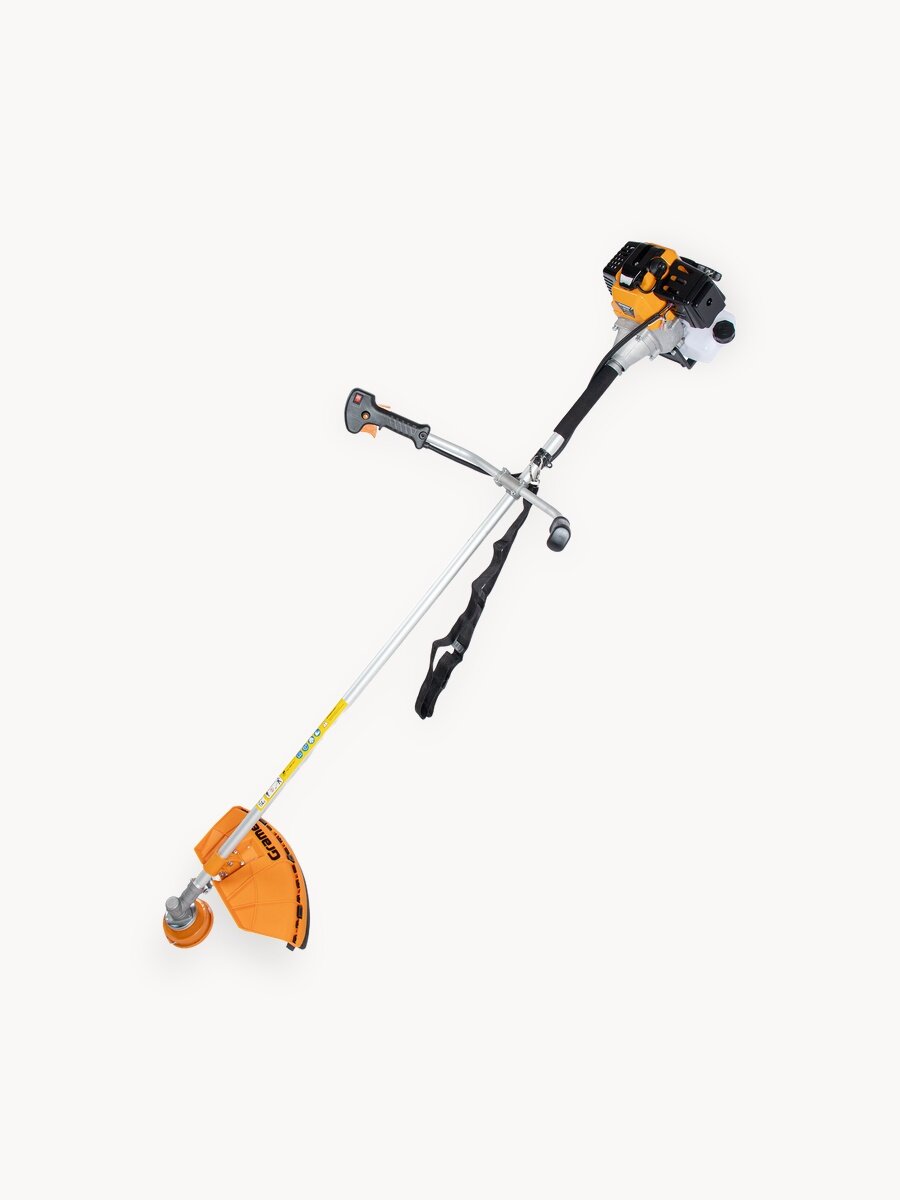 Триммер бензиновый садовый / Мотокоса бензиновая для травы Gramex GT-52