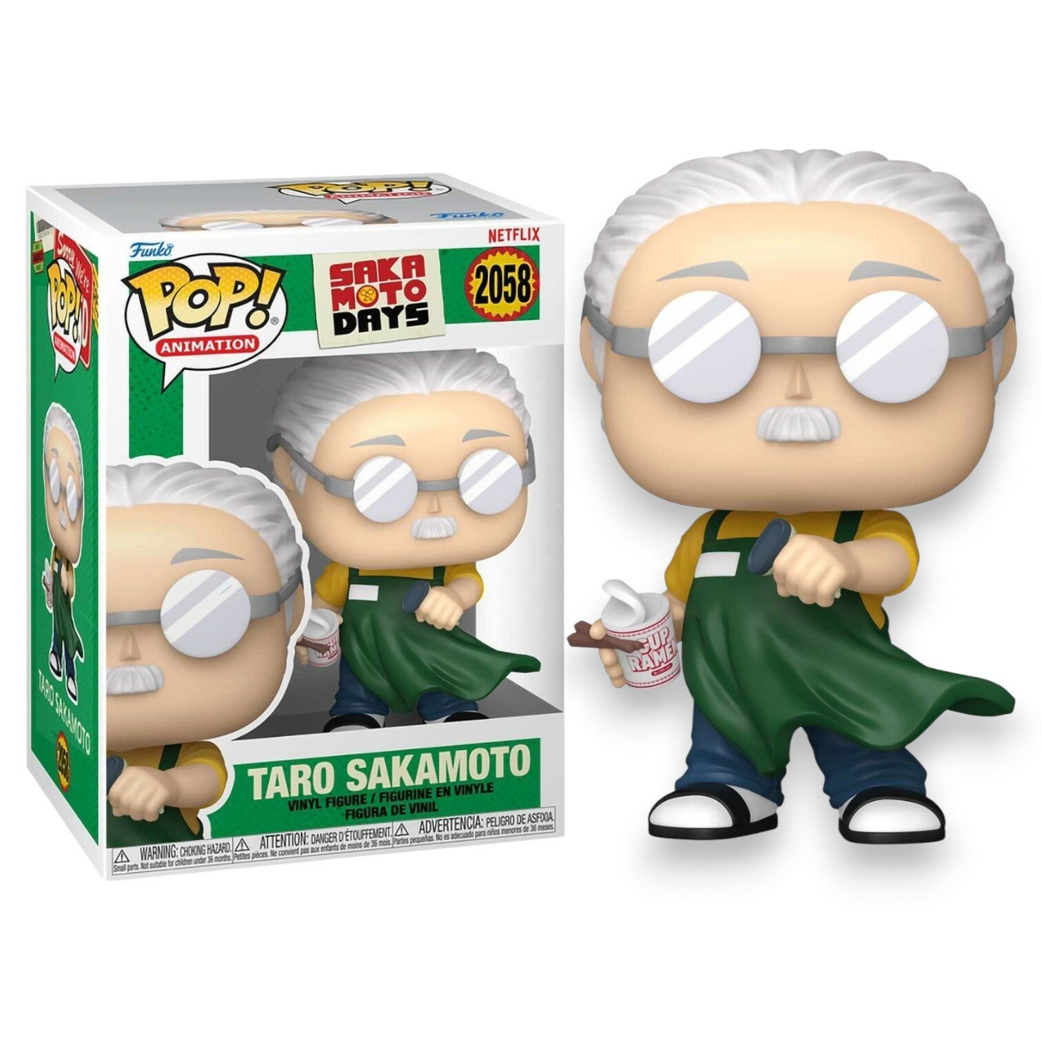 Фигурка Taro Sakamoto "Sakamoto Days" от Funko POP! 2058 коллекционная