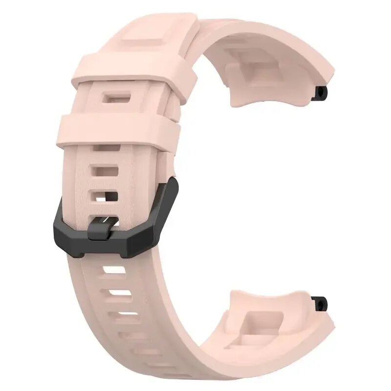 Розовый силиконовый ремешок для Amazfit Active Edge