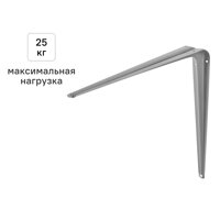 Утилитарный кронштейн Normo 35x40 см нагрузка до 25 кг цвет белый