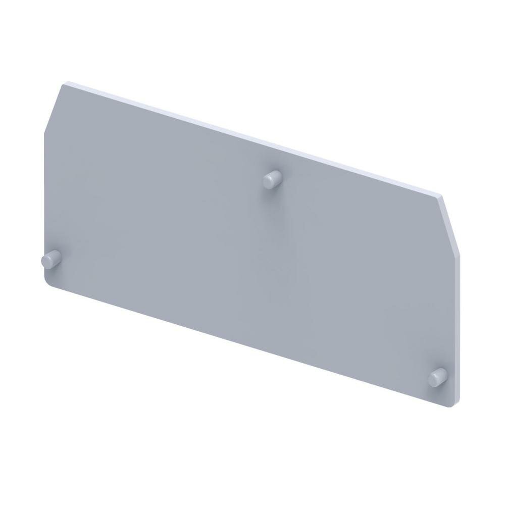 Крышка концевая КЭАЗ OptiClip EPCSC16T серый, для клемм CSC16T