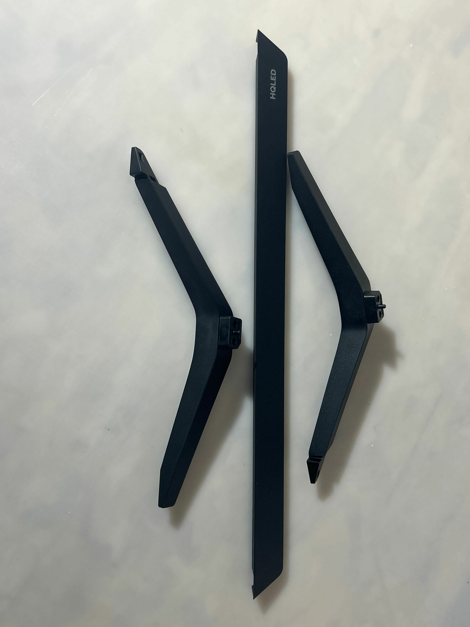 Подставка комплект комплект 3 шт (черный), для телевизора Haier 75SmartTVS2 Pro