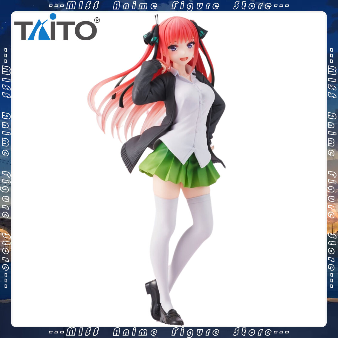 TAITO Coreful Коллекционная Статуэтка 20 См Невеста На Пятерых (Мику, Нино, Ичика, Йоцуба) - Аниме Фигурка С Премиальной Росписью
