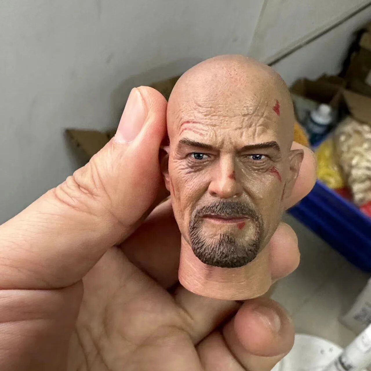 Неокрашенная голова JIAOU DOLL 1/6 для 12-дюймовой фигурки