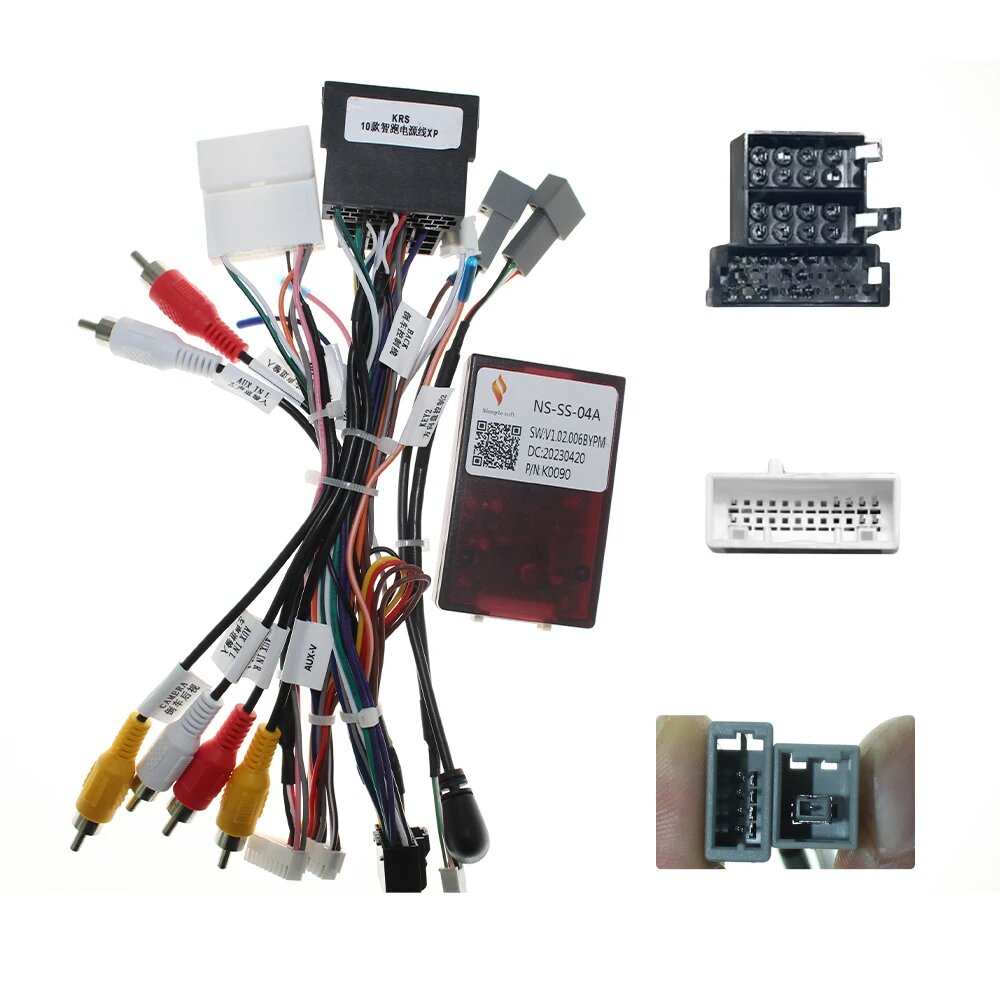 Кабель-переходник декодера Canbus HY-SS-04 для Kia Sportage 3 (2010-2015), Sportage R Cable Canbus