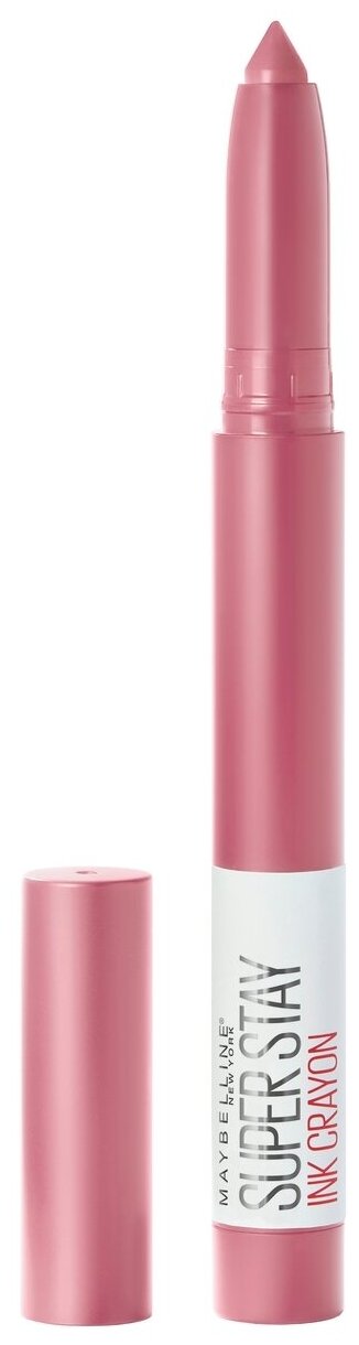 Maybelline New York Super Stay Ink Crayon помада-карандаш для губ Ink Crayon, оттенок 30, ищу приключения