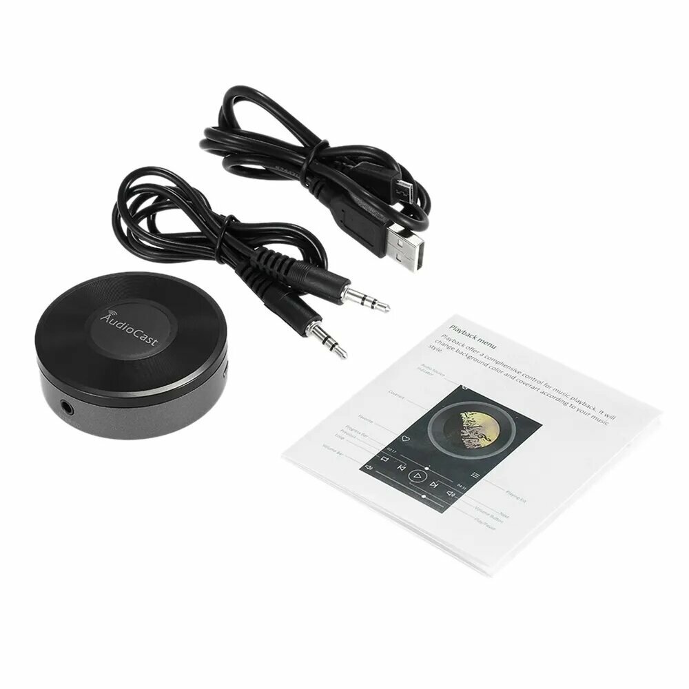 Беспроводной музыкальный приемник Airplay и DLNA для динамиков с поддержкой Spotify и Wi-Fi