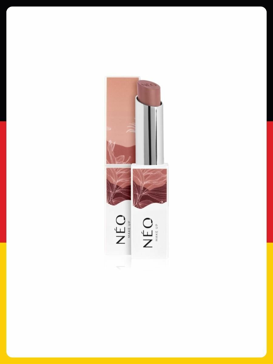 Губная помада NEO MAKE UP Intense Serum No Transfer Lipstick long-lasting lipstick with mattifying effect 05 Nude On Secret Evening, 3,5 г