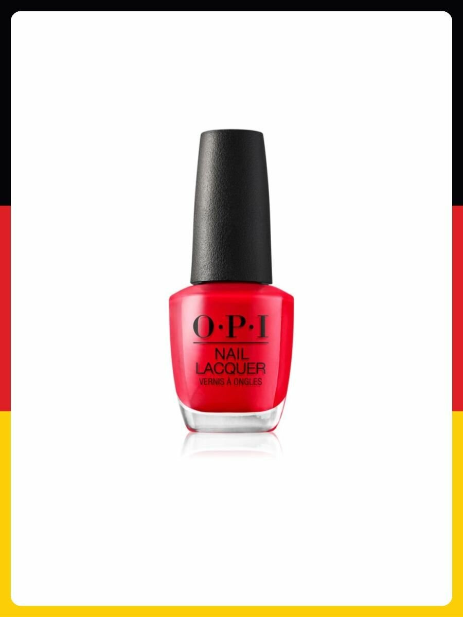 Лак для ногтей OPI Nail Lacquer nail polish Cajun Shrimp, 15 мл