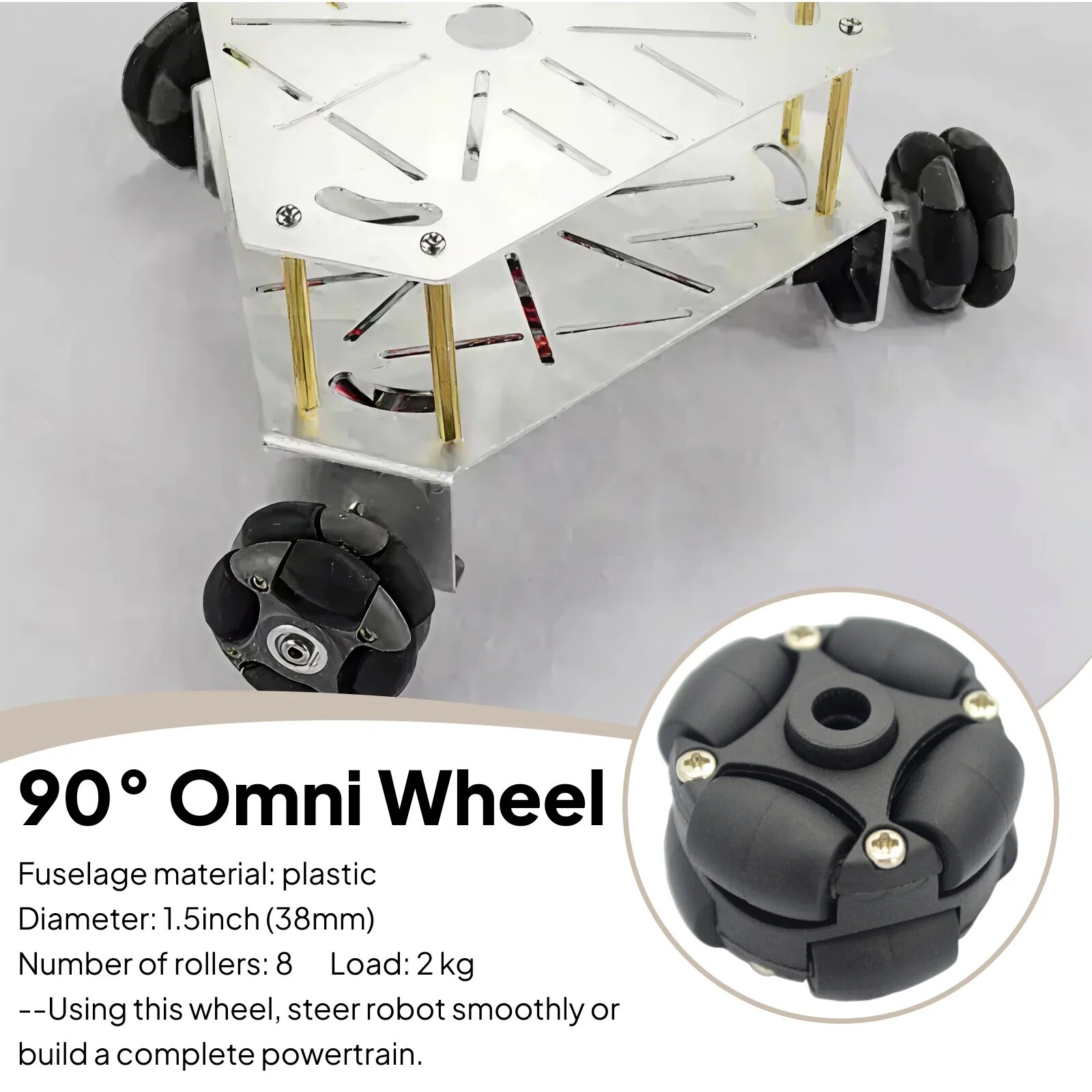 Omni колеса Sharprepublic 1.5 дюйма 38 мм