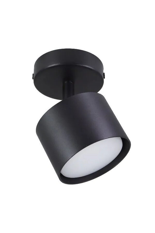 Потолочный спот накладной для натяжных или обычных потолков, черный, GX53