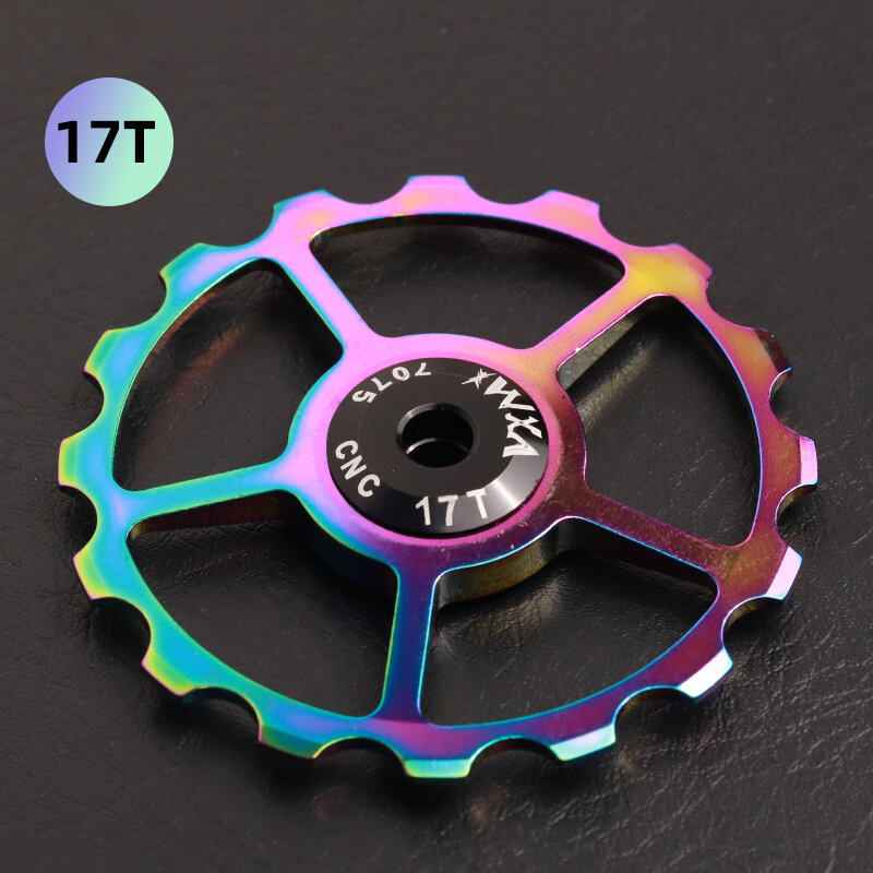 Керамический подшипник направляющего колеса переключателя скоростей для горного велосипеда, 10/11/13/17 зубьев,