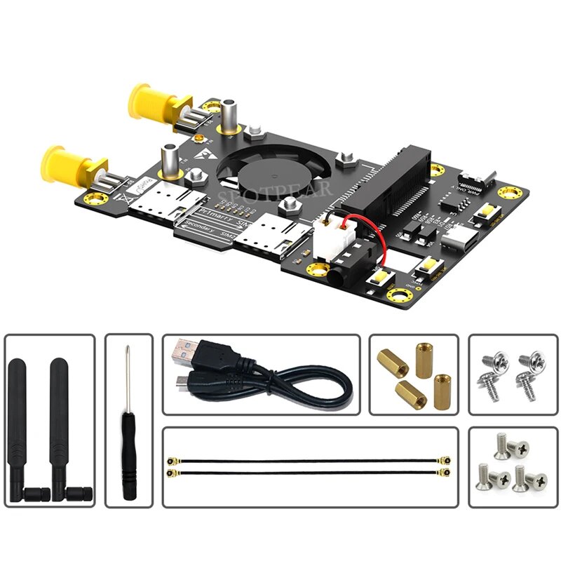 Spotpear Raspberry Pi 3G/4G & LTE HAT Mini PCIe