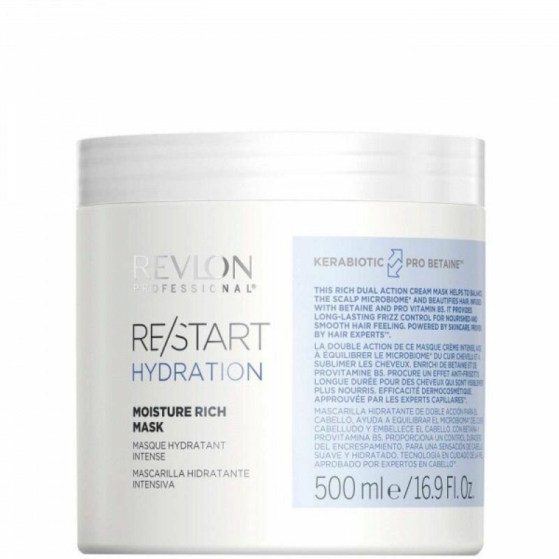 Маска Revlon Professional "ReStart Hydration", увлажняющая, для всех типов волос, 500 мл