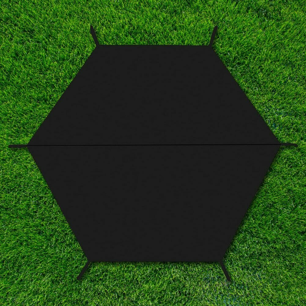 Тент для батута, анти-УФ-защита, аксессуары для батутов, водонепроницаемый (6 опор)