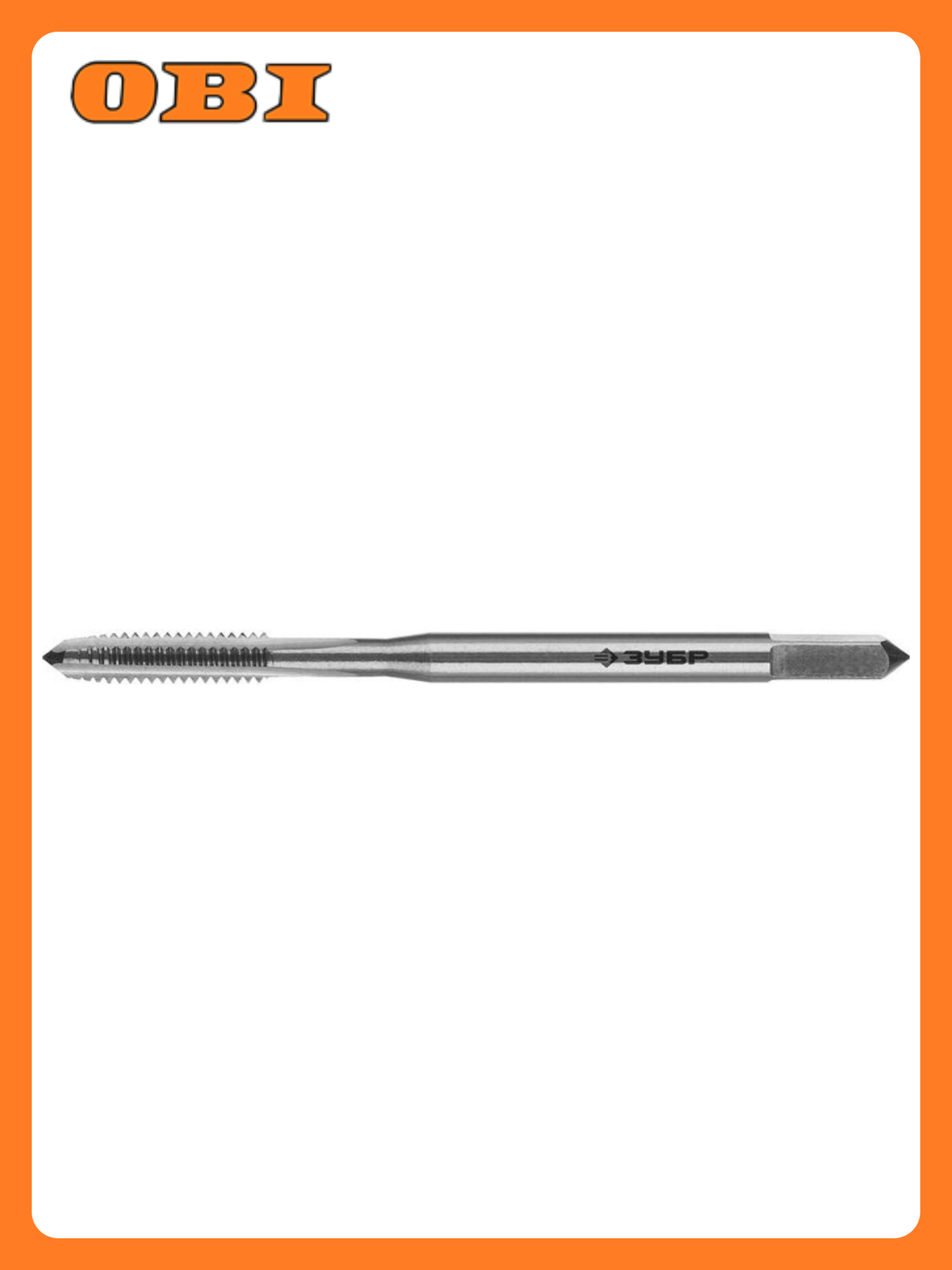 Метчик машинно-ручной ЗУБР профессионал М4х0,7 мм сталь Р6М5